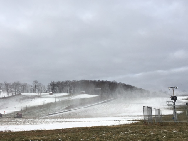 Snow making underway at local ski hills in Kewaskum and Slinger ...