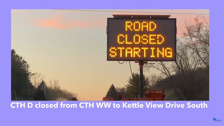 VIDEO | CTH D closed for construction from Kettle View Drive South to ...