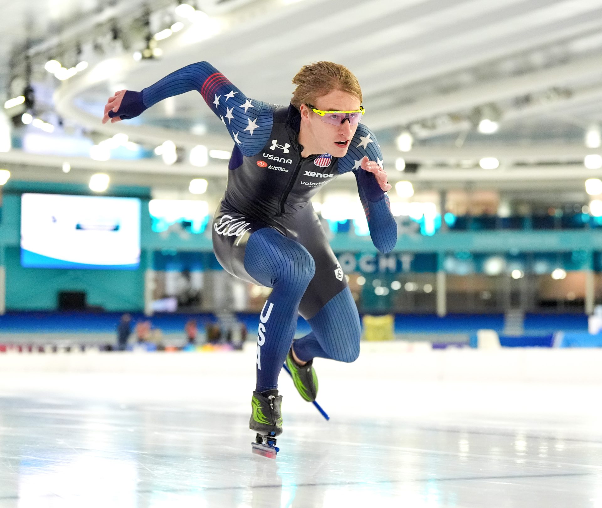 Jordan Stolz skating schedule for 2026 Winter Olympics in Milan, Italy