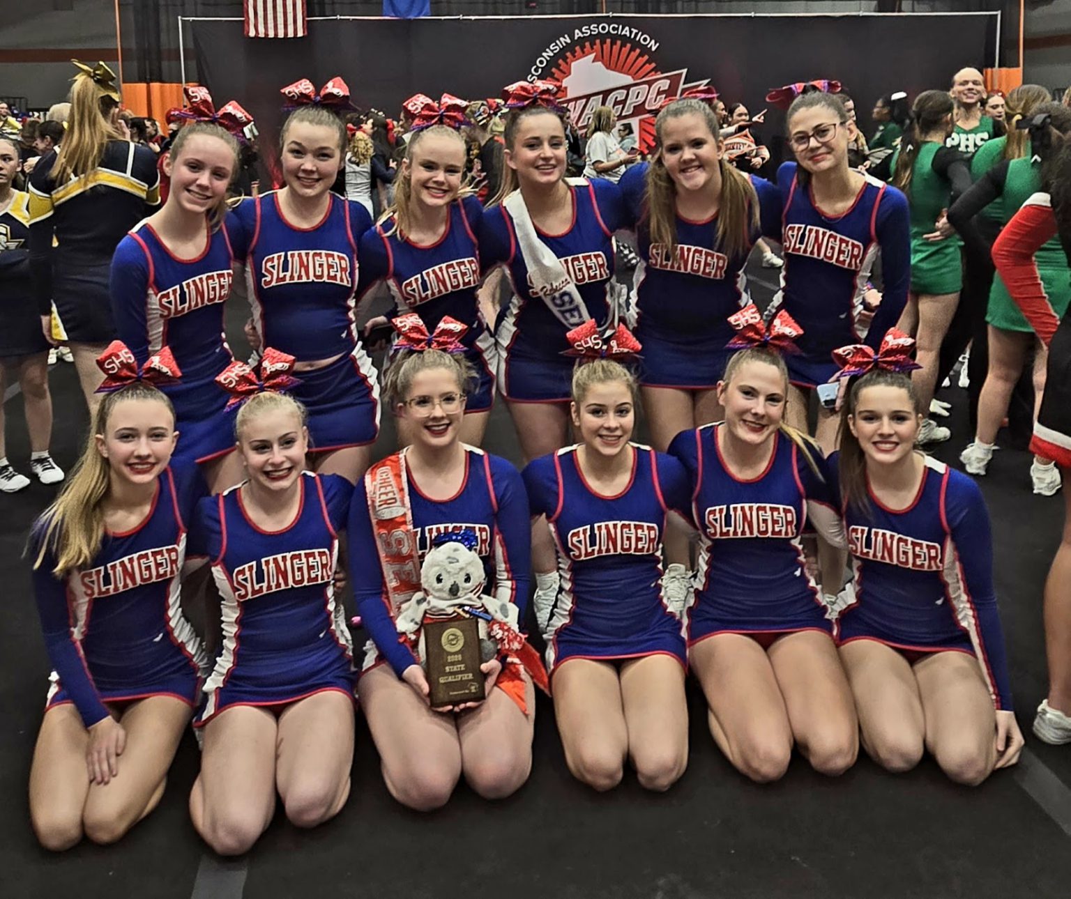 Slinger Cheerleading Team headed to WACPC State Tournament on Saturday ...