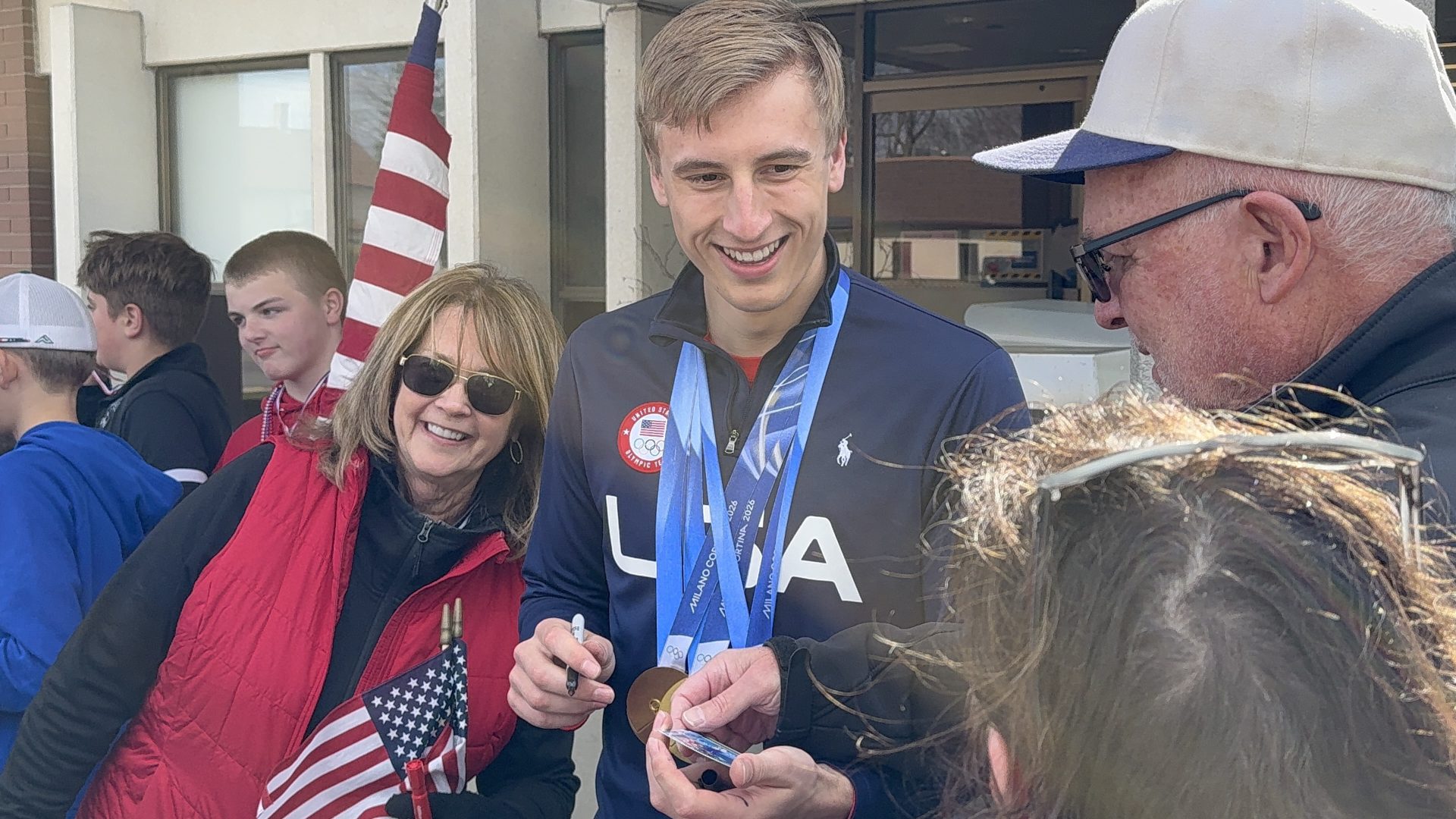 VIDEO | Celebrating Olympian Jordan Stolz