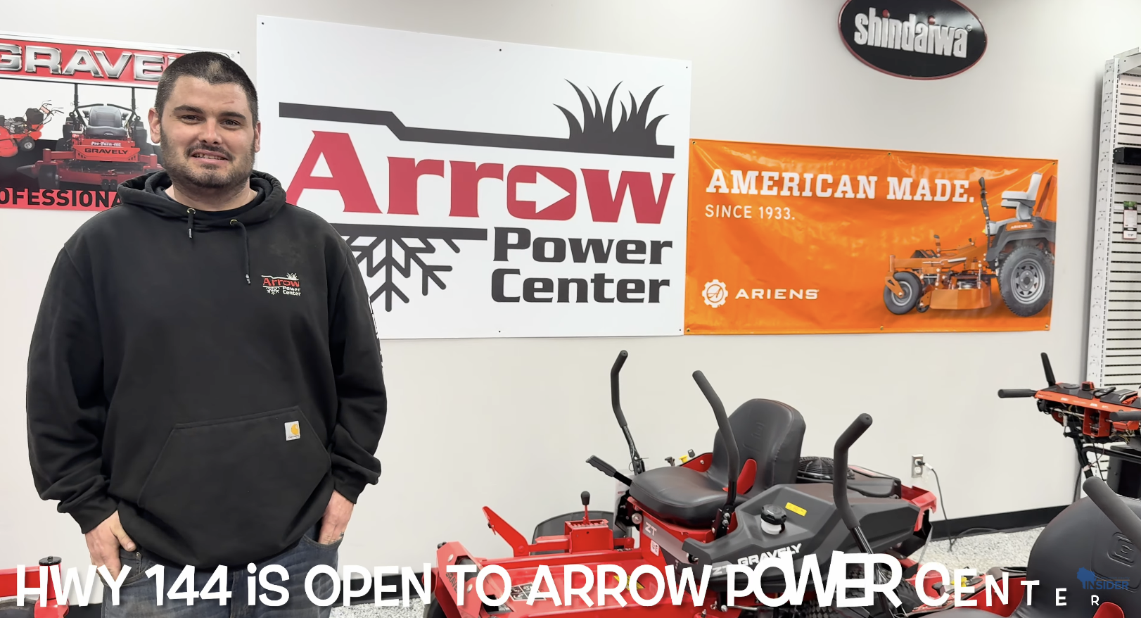 VIDEO | Arrow Power Center open for business despite construction on ...