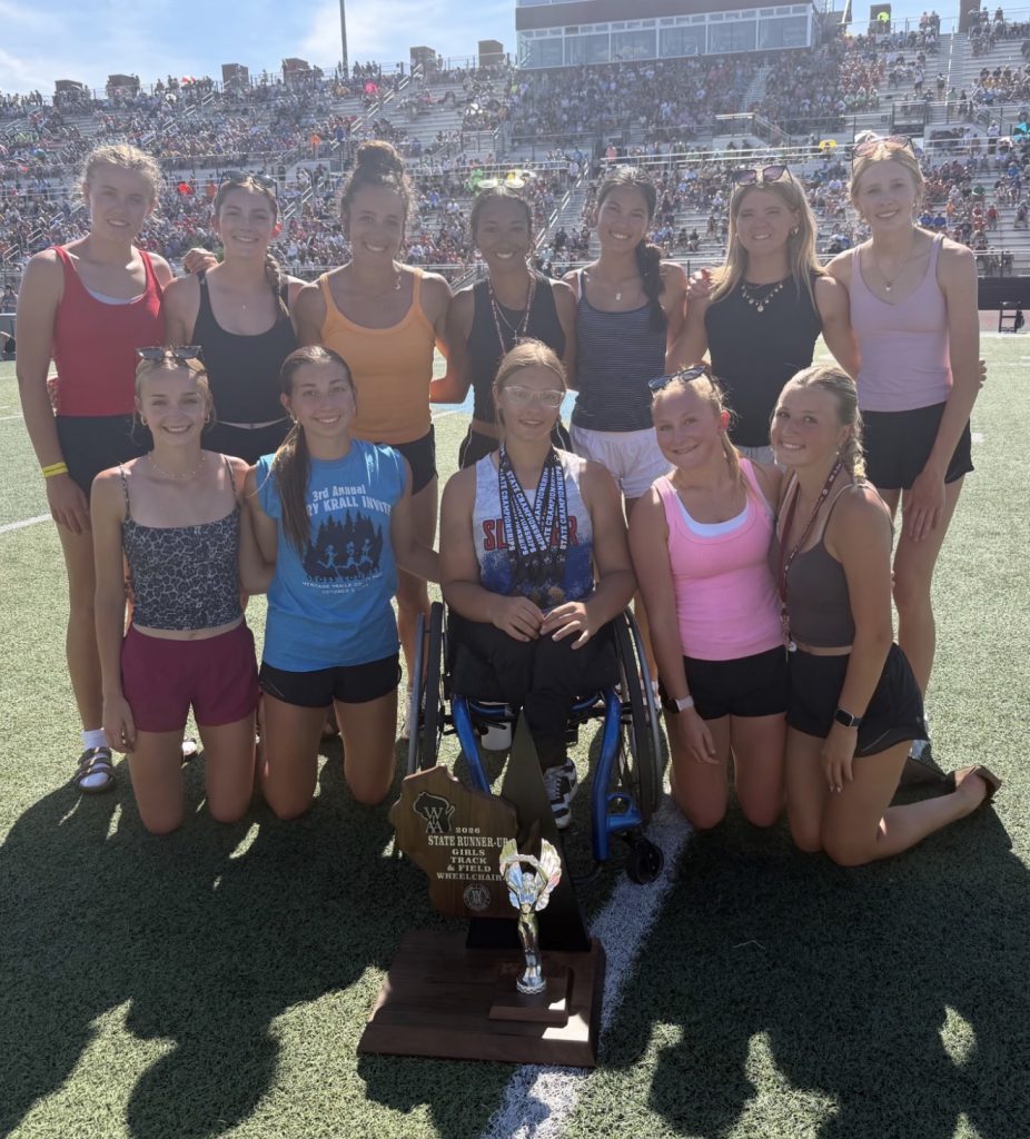 Slinger freshman Lucy Rate overcomes crash to capture 2 WIAA State ...
