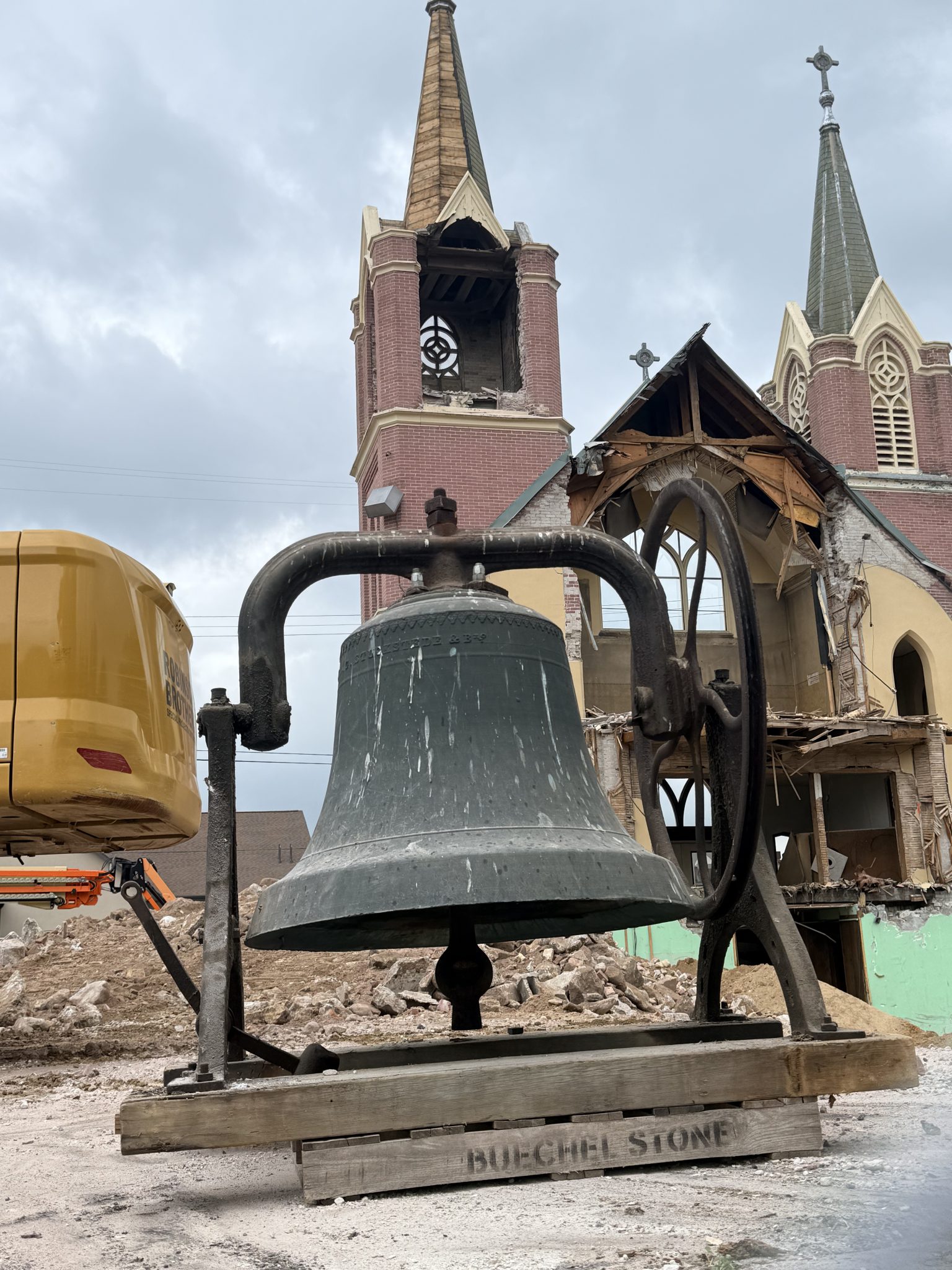 REAL ESTATE | Bell removed from St. Lucas Church in Kewaskum, Wi built ...